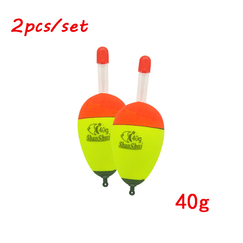 2pcs 5/8/10/15/20/30/40/50/60g EVA Luminous Fishing Night Float Light ...