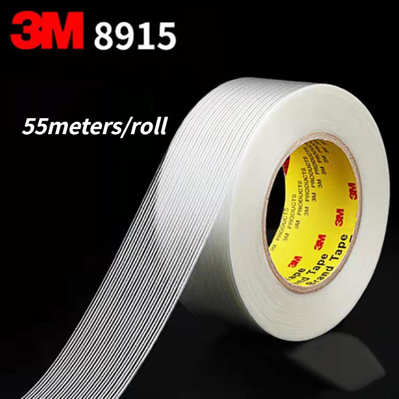 55 meters/roll 3M 8915 High Strength Reinforcing Tape Glass Filament ...