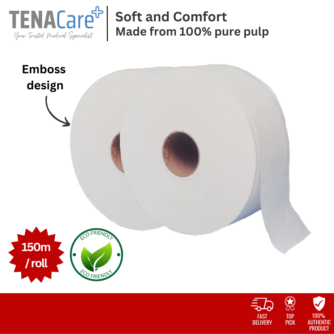 Jumbo Roll Tissue 2-PLY (150m) | Lazada