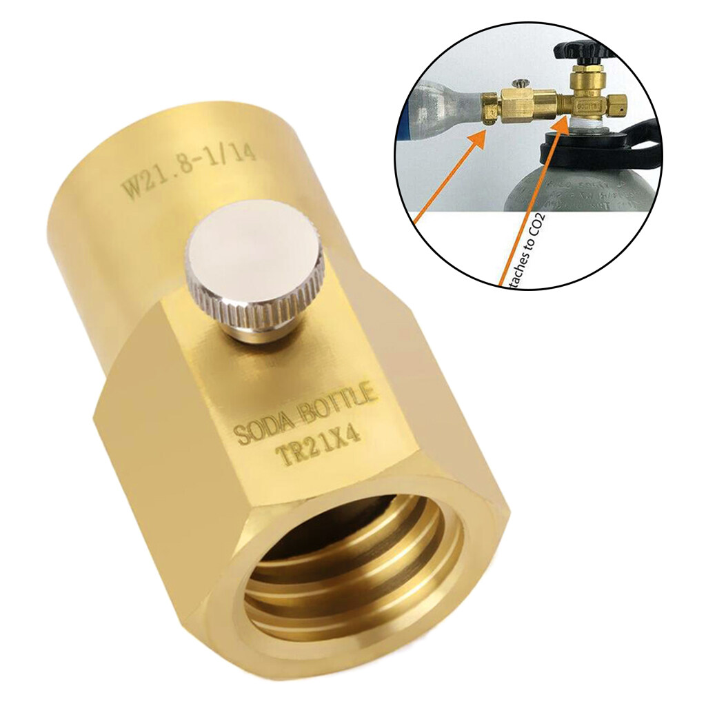 CCCOOL CO2 Refill Adapter TR21-4 To CGA320/ W21.8 Connector - CCCOOL - ThaiPick