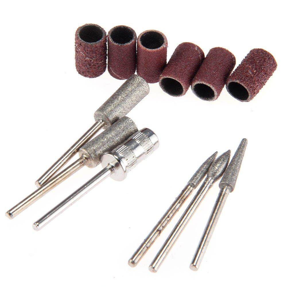 6Pcs Nail Bits Set Sanding Band For Electric Nail File/Drill ...
