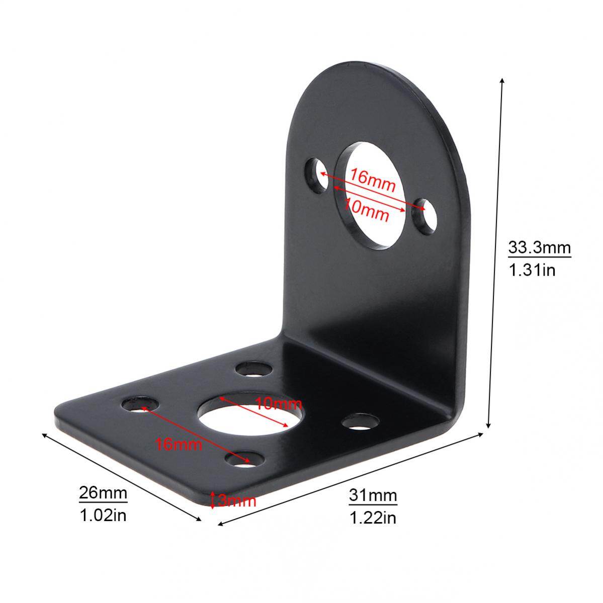 365/385/390 DC Motor Mount Bracket 3 Series Universal L Shaped Fixing ...