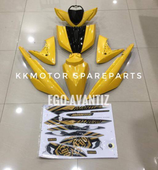 YAMAHA EGO AVANTIZ COVER SET BODY SET ORIGINAL HLY *FREE STICKER ...