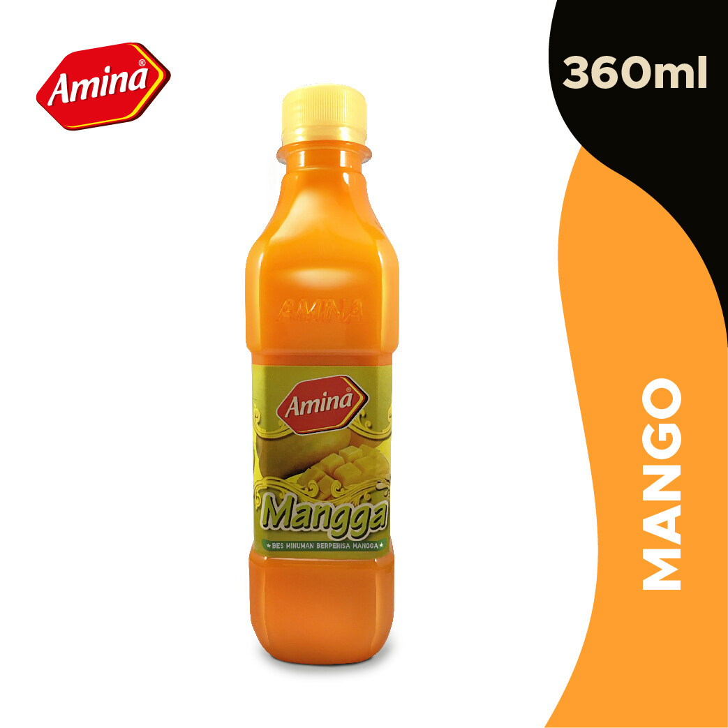AMINA Bes Minuman Berperisa 360ml - Mango | Lazada