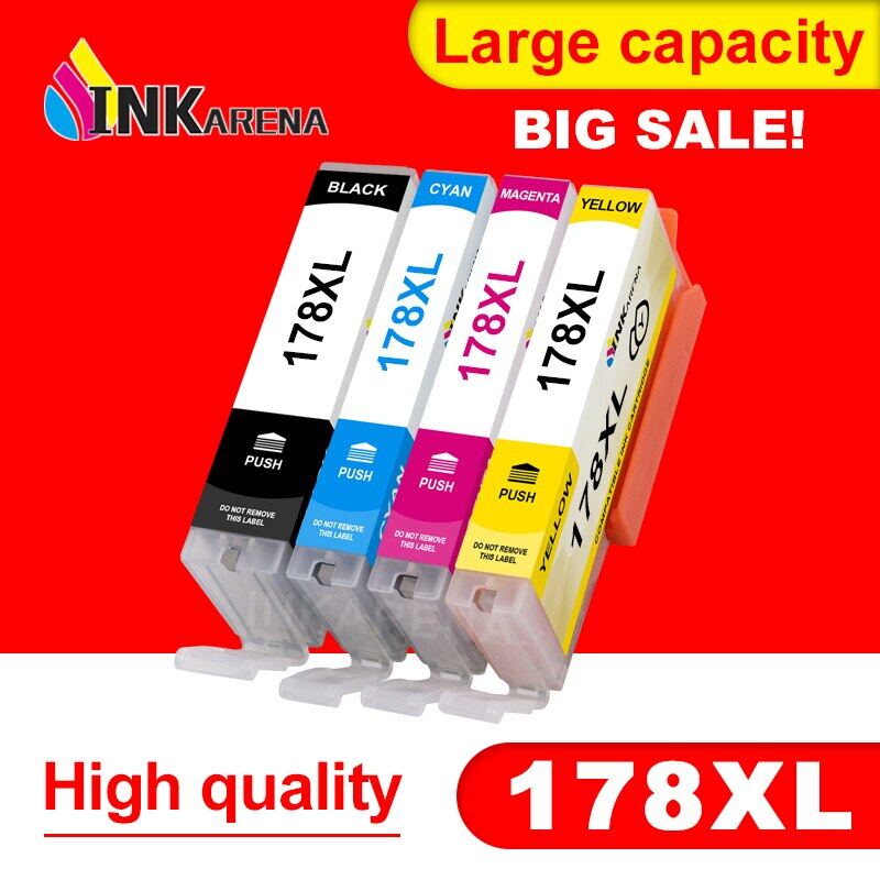 INKARENA 178XL Ink Cartridge Replacement For HP 178 Photosmart B109a ...