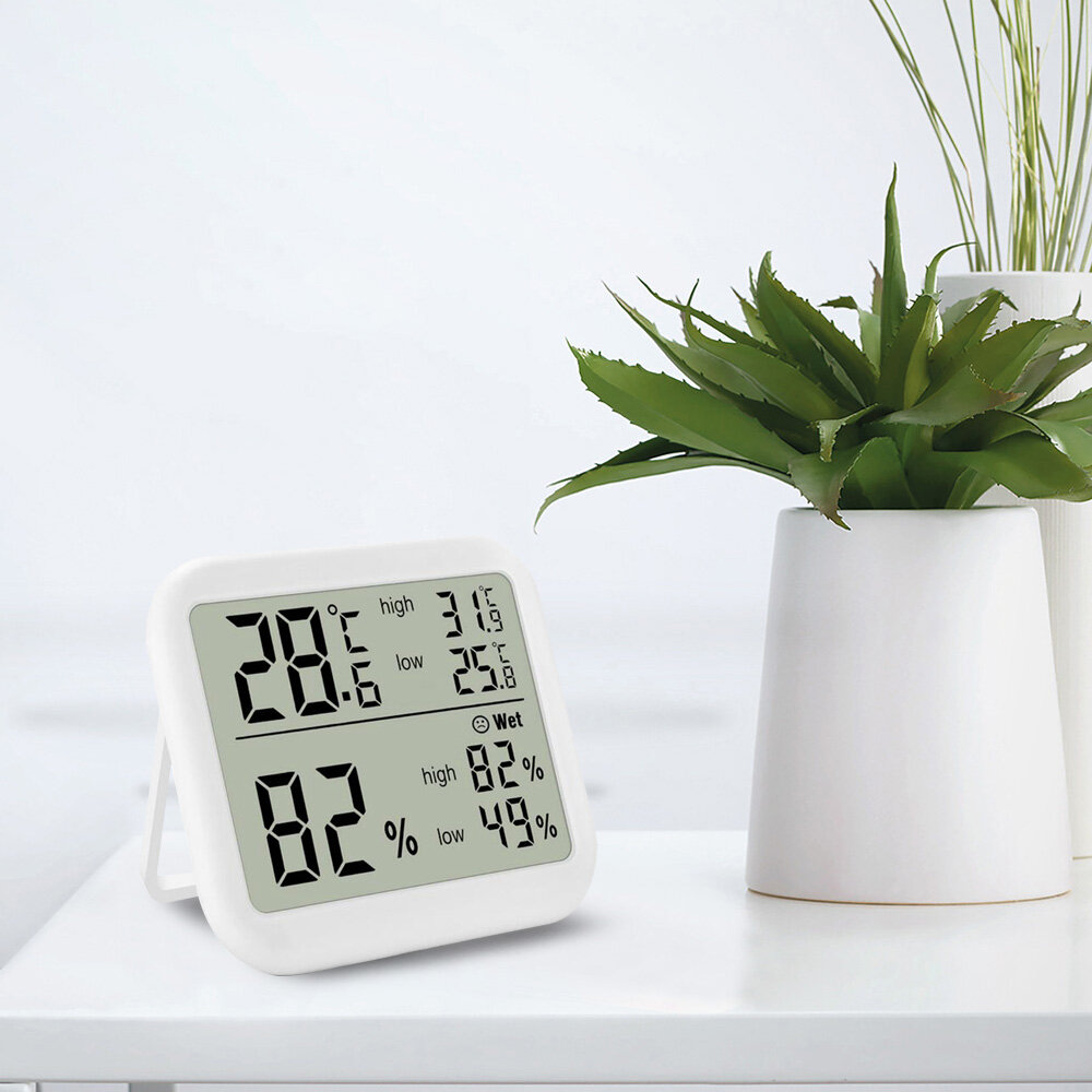 [Ready Stock] FONIX Indoor Digital Thermometer Hygrometer C/F LCD ...