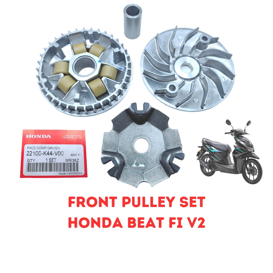 ORIGINAL!!!!! FRONT PULLEY KIT SET FRONT PULLEY ROLLER SET FRONT PULLEY ...