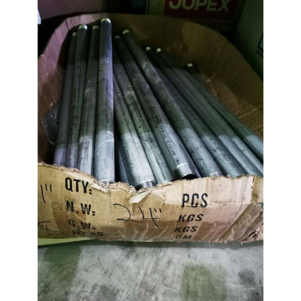24" Stainless Steel Pipe SUS304 Short Pipe Male Threaded Pipe 1" (25mm ...