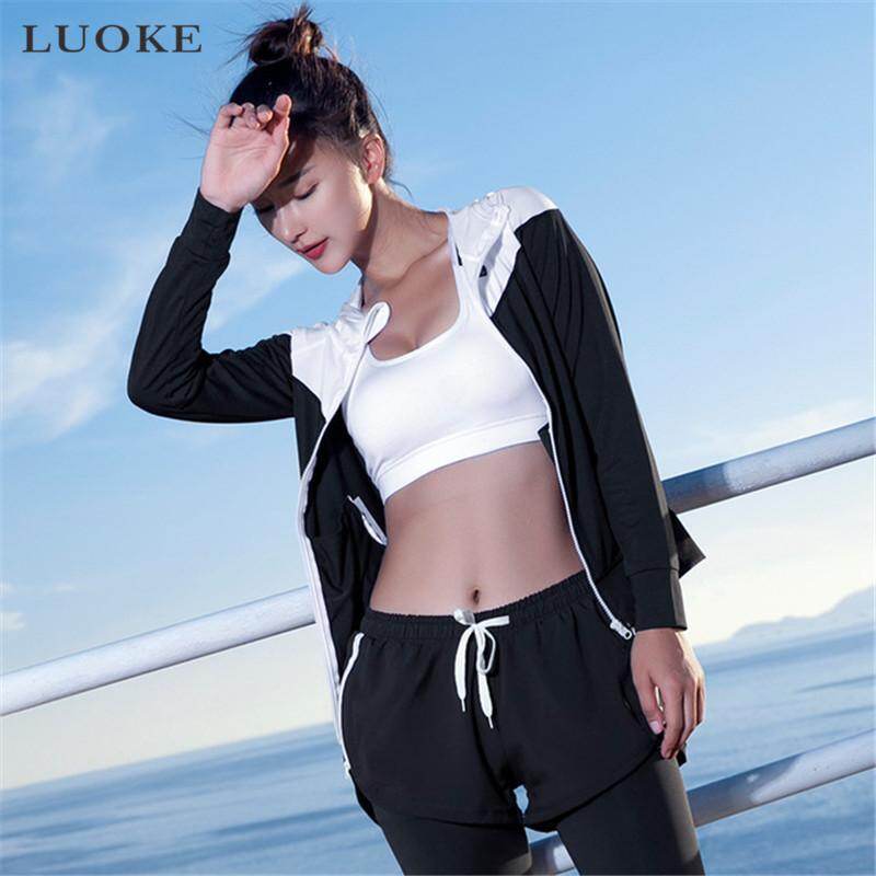 Luoke ใหม่แห้งเร็วระบายอากาศยืดหยุ่นสบายบางบล็อกสีประกบแฟชั่นหมวก ...