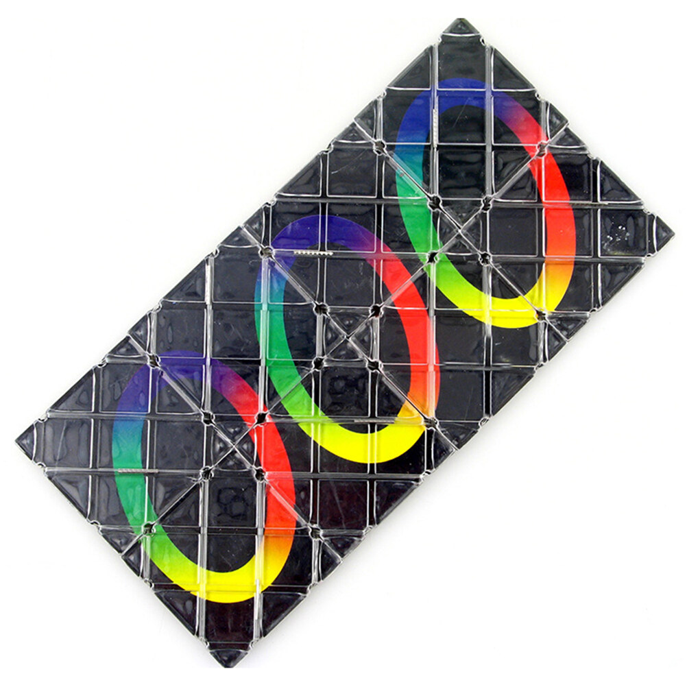 8 Panels Folding Puzzle Cubes Twisty Cubo Magico Professional Cube ...