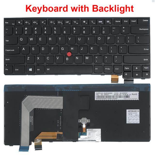 Original For Lenovo ThinkPad T460S T470S NEW S2 keyboard T460P T470P ...
