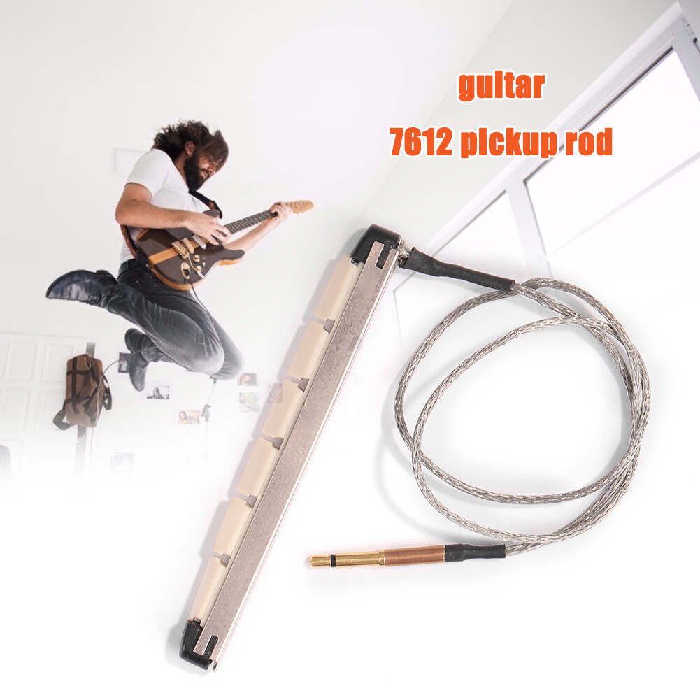 1Pc 6 String High Sensitive Acoustic Guitar Bridge Saddle Rod Pickup ...