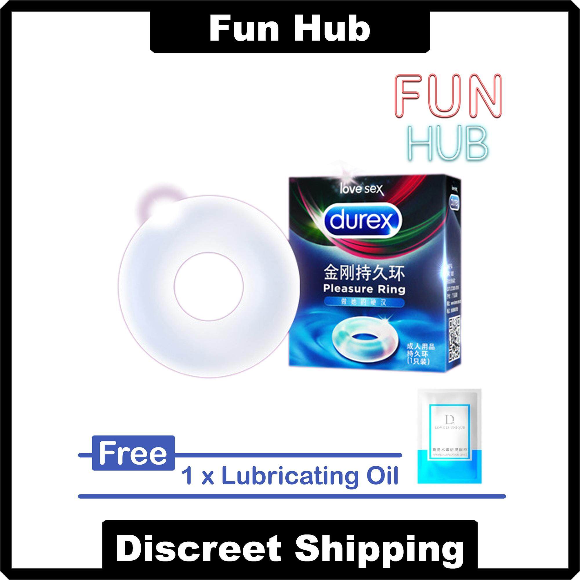 Funhub Durex Delay and Elasticity Pleasure Ring For Men. Lasting ...