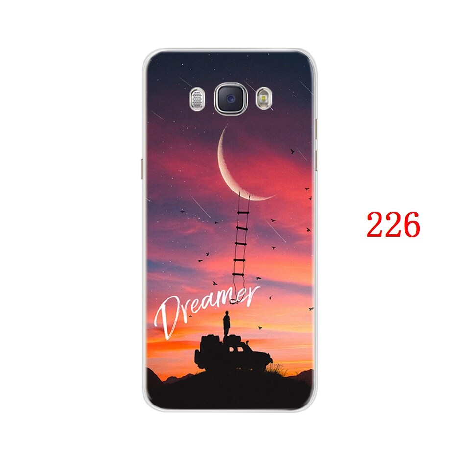 สำหรับSamsung Galaxy J5 2016 SM-J510F J510น่ารักซิลิโคนนุ่มบางโทรศัพท์ ...