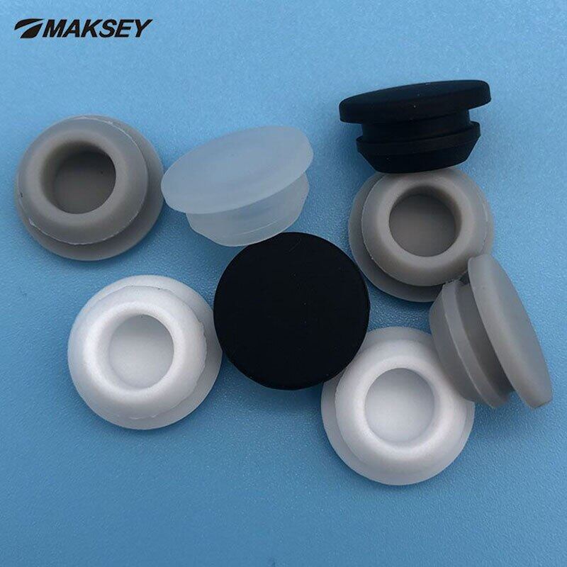 MAKSEY 2.5ถึง50.6มม.ซิลิโคนจุกปิดแผ่นโลหะ T ปลั๊กยางทนความร้อนผึ้งปะเก็ ...