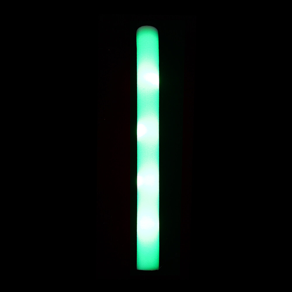 Colorful LED Glow Sticks Flashing RGB Luminous Foam Stick Fluorescent ...