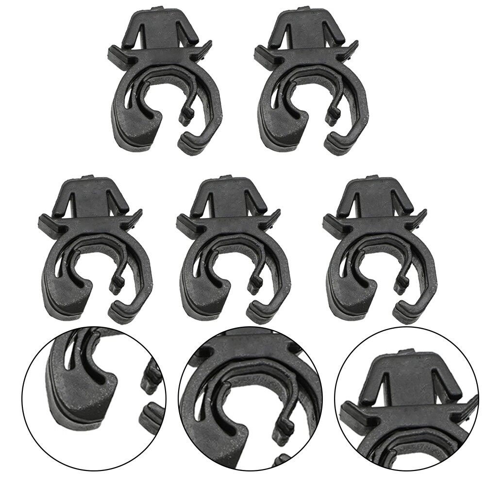 5ชิ้นชุดคลิปยึดฝากระโปรงรถยนต์สกรู1180216สำหรับ Vauxhall Opel Astra ...