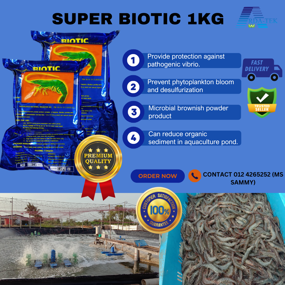 SUPER BIOTIC / BIOTIC / PROBIOTICS 1KG ARDA-TEK (M) SDN BHD | Lazada