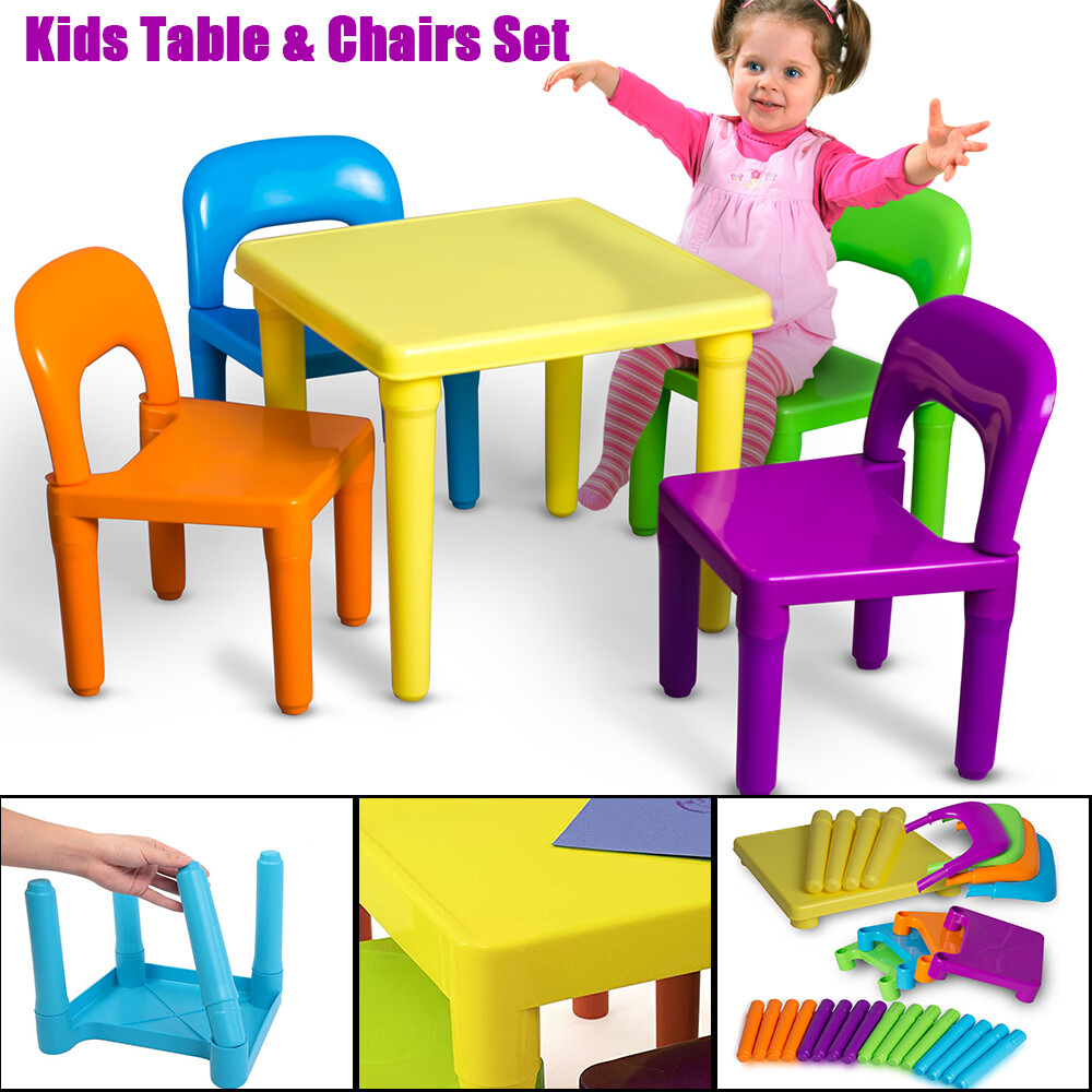 Kids Table and Chairs Set Toddler Activity Chair Best for Toddlers ...