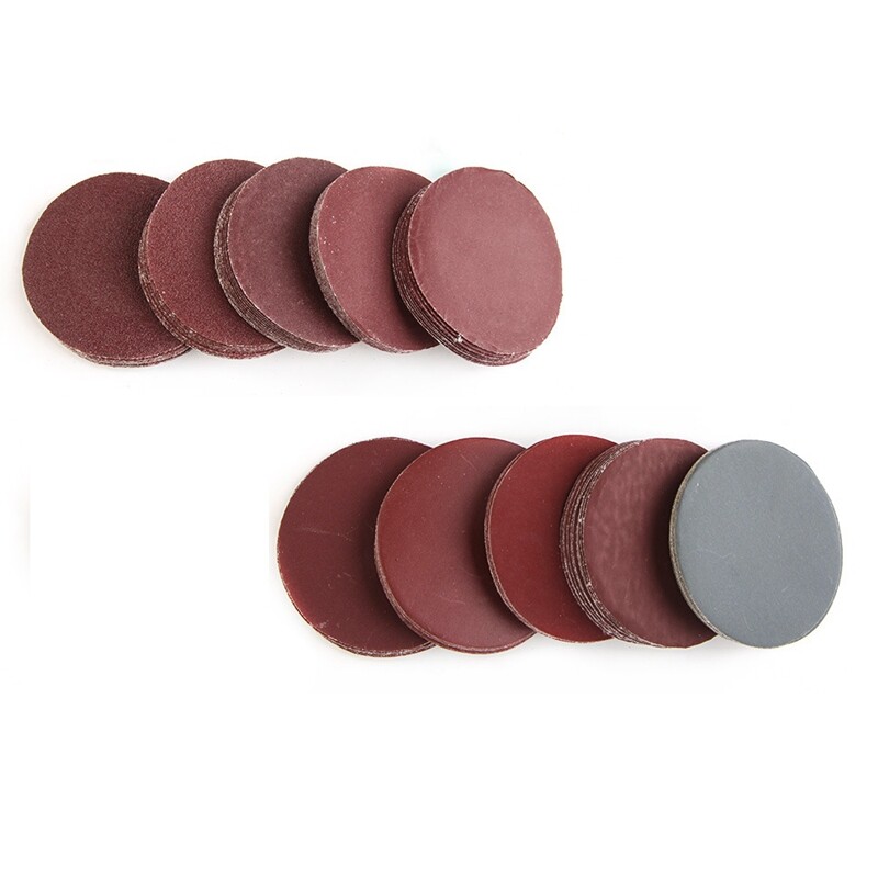 100 Pcs 3 Inch Sanding Disc 80-3000 Grit Hook and Loop for Dremel ...