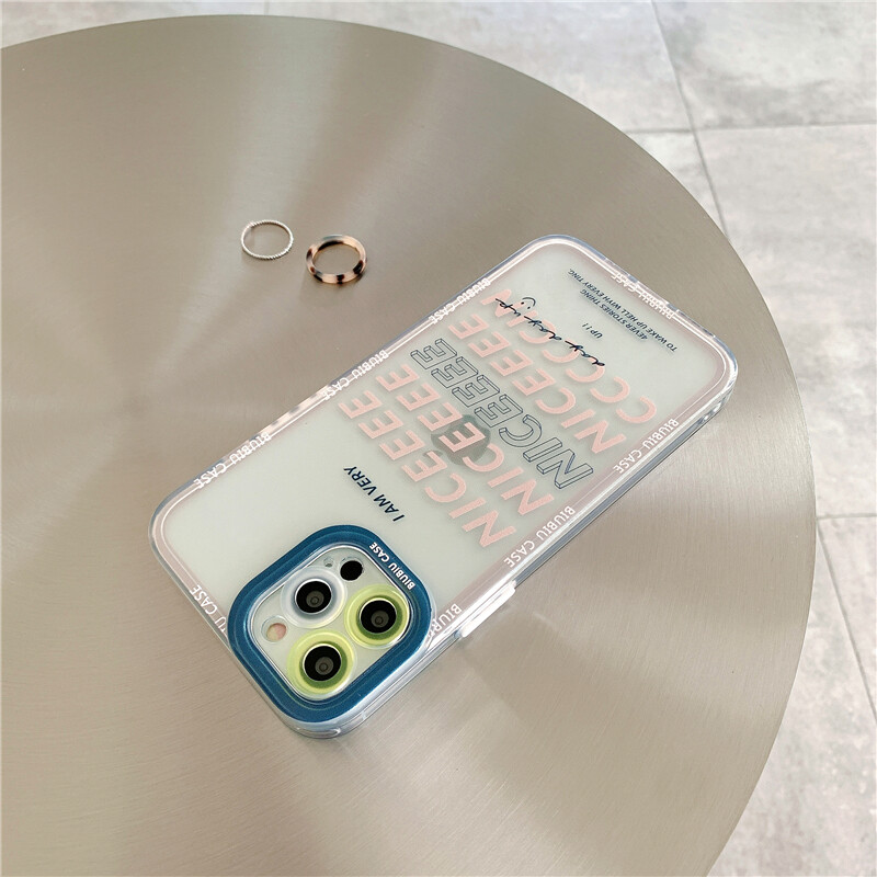 โปร่งใสง่ายซิลิโคนสำหรับ iPhone 12 11 Pro Max Mini SE 2020 7 8 Plus ...