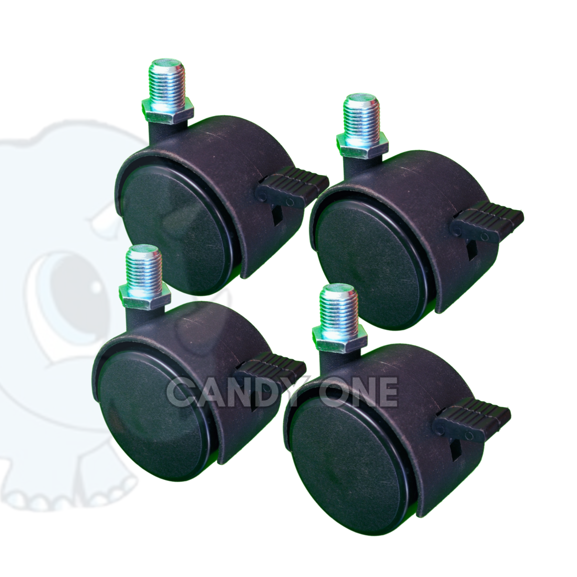 CANDY ONE Roda Rangka Buaian Baby Roller Caster Wheel Spring Cot Stand ...