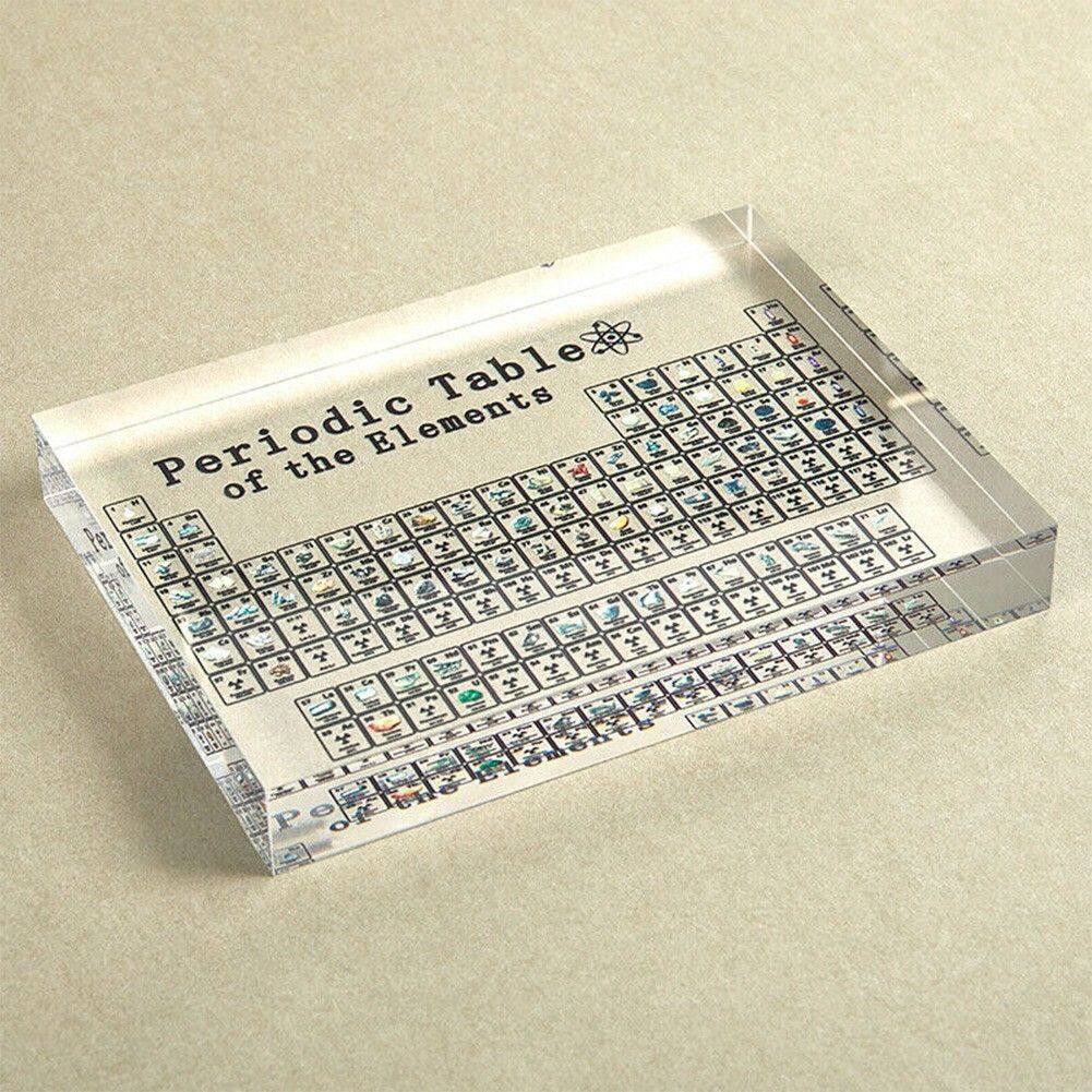 UJYU โปร่งใสอุปกรณ์การเรียนการสอนของขวัญเด็กโรงเรียนตารางธาตุองค์ประกอบ ...