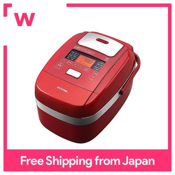 Iris Ohyama pressure IH rice cooker 5.5 go red pressure IH rice cooker ...