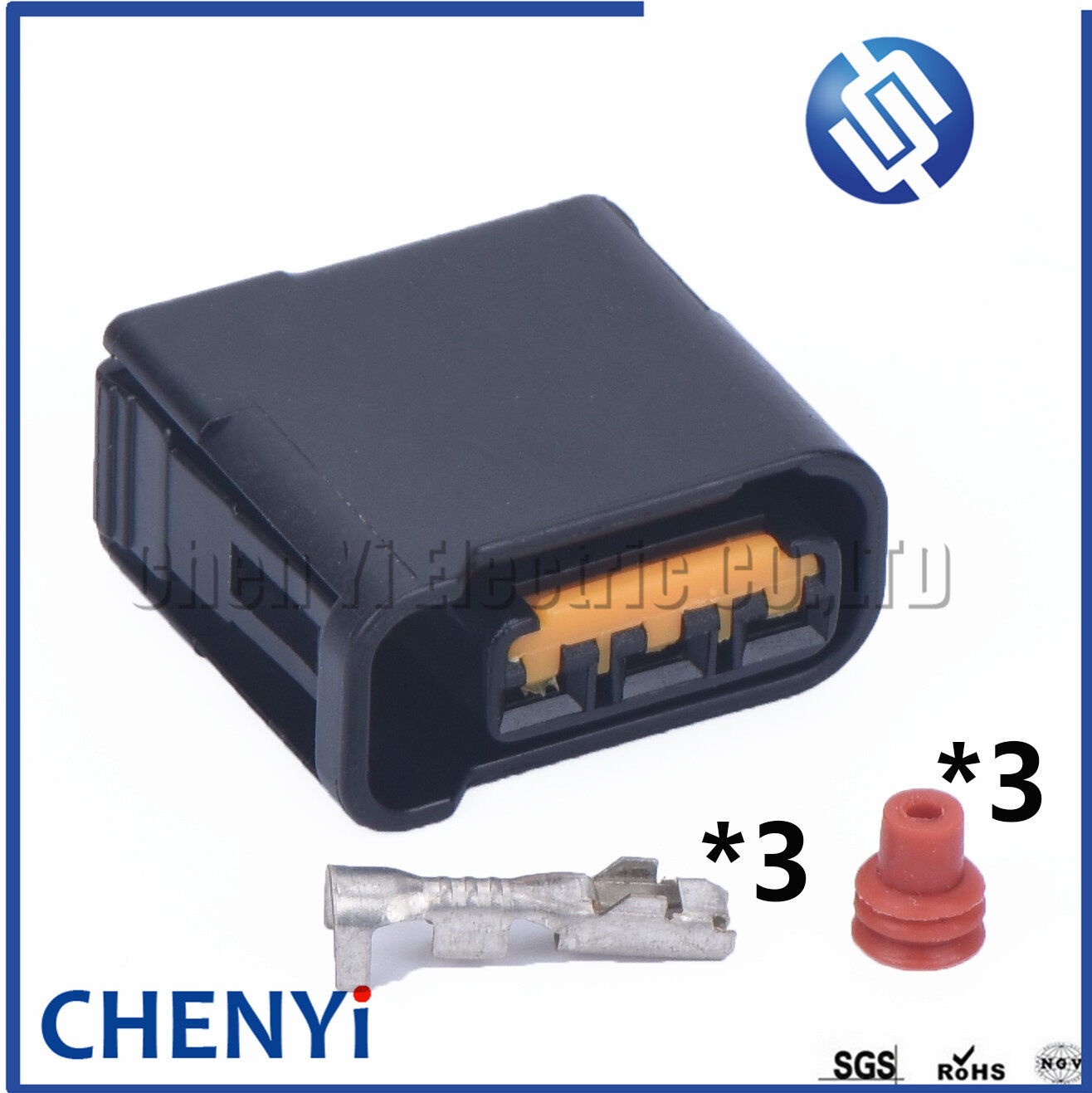 1ชุด3 Pin หญิง ขั้วต่อออโต้กันน้ำ Fw C D3f B Fw C D3f Daihatsu Max