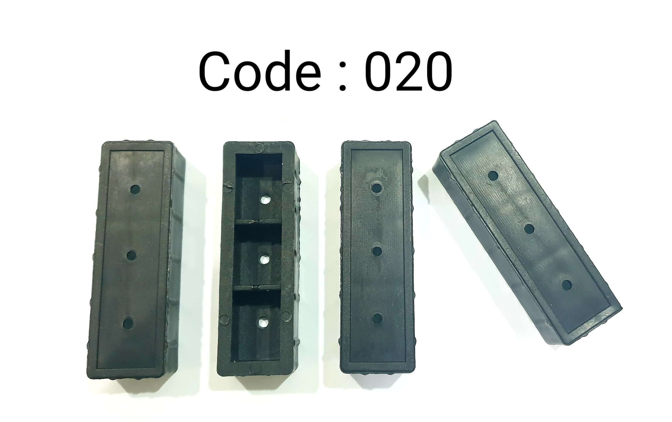 PVC Bracket (Model: 020) - 1" x 3" Hollow Bracket (25pcs) | Lazada