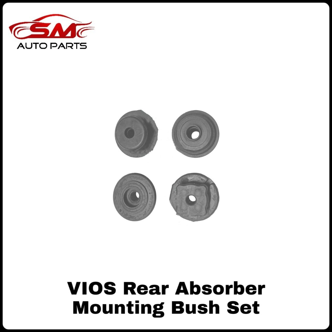 Toyota Vios NCP42 / NCP93 / NCP150 OEM Rear Absorber Mounting Bush Set ...