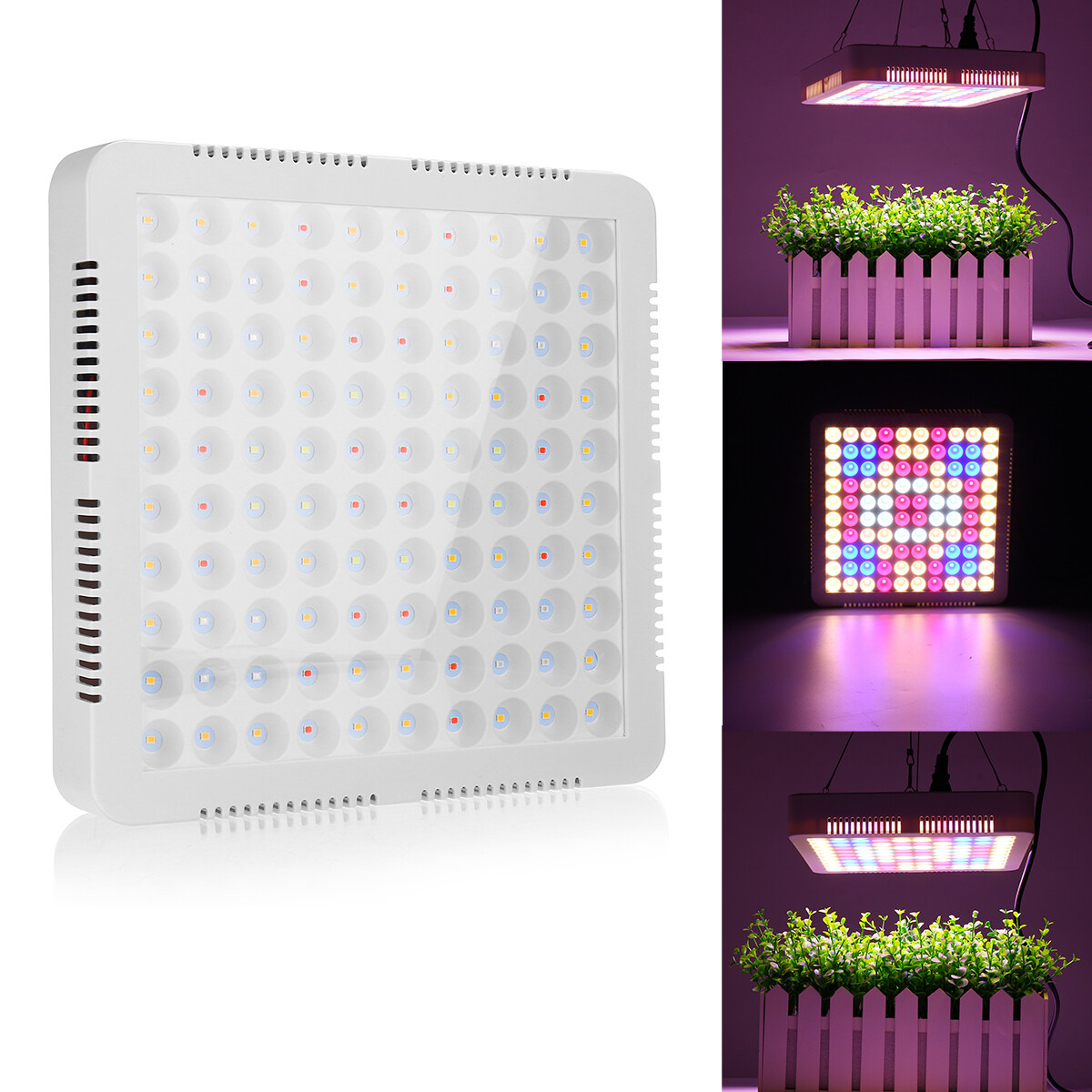 3000W LED Plant Grow Light Full Spectrum IR & หลอดไฟ UV LED ปรับเชือก ...