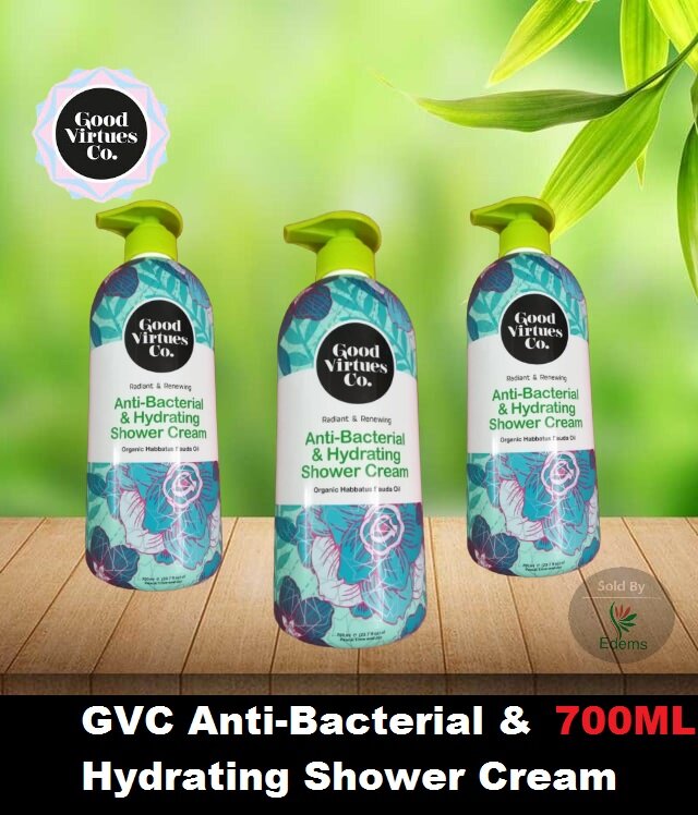 Good Virtues Co. GVC Anti-Bacterial & Hydrating Shower Cream 700ml ...