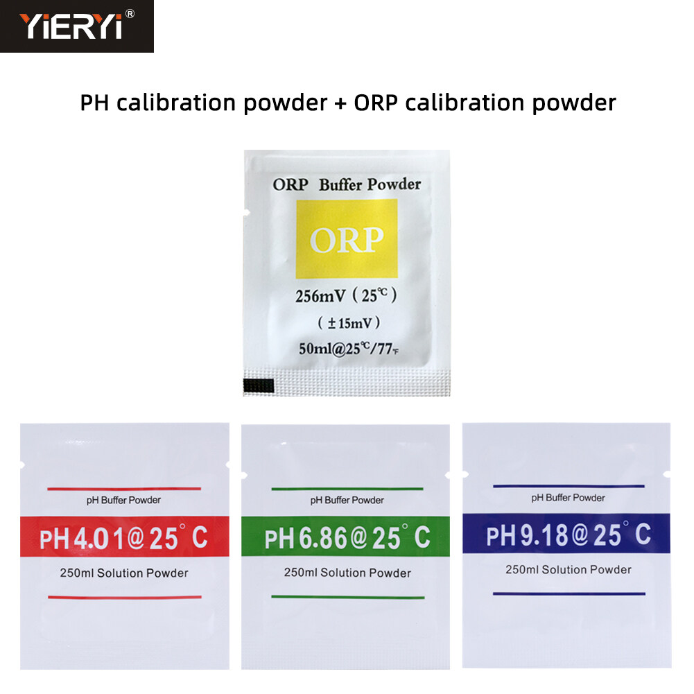 yieryi PH Buffer Powder ORP Calibrate powder TDS EC Calibration ...
