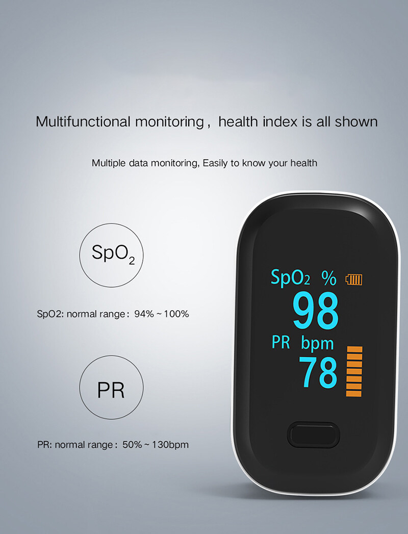 Life2077ทางการแพทย์ Omron เครื่องวัดความอิ่มตัวของนิ้วมือคลิปประเภทชีพ ...