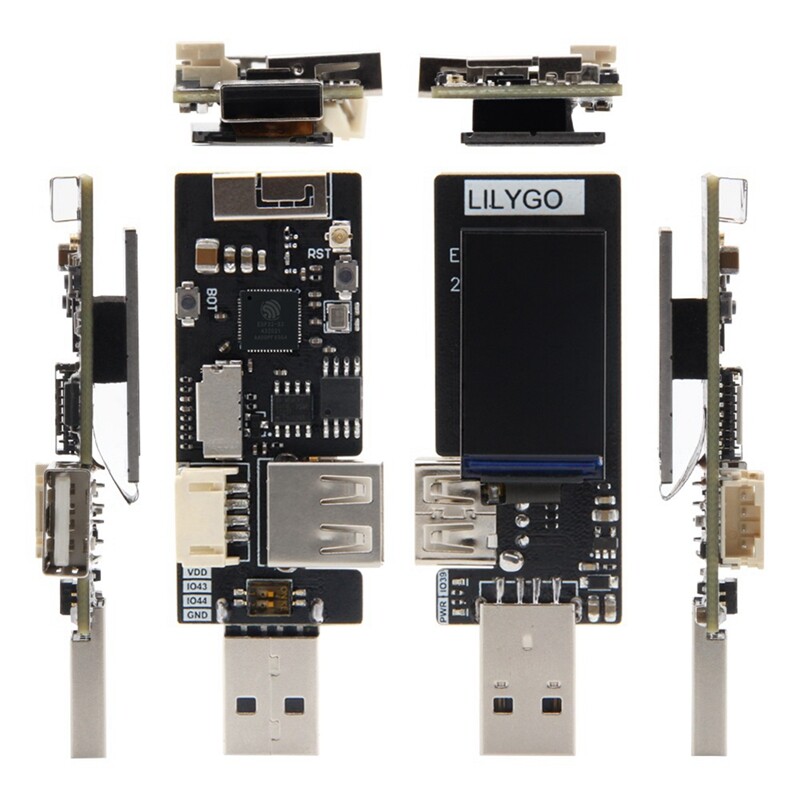 T-Dongle ESP32-S2 Development Board Wireless WIFI Module USB OTG Male ...