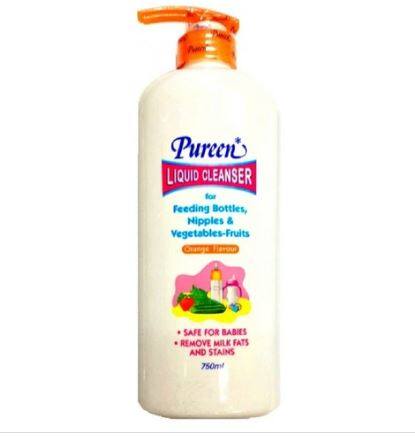 Pureen Liquid Cleanser Bottle 750ml & Refills 600ml | Lazada