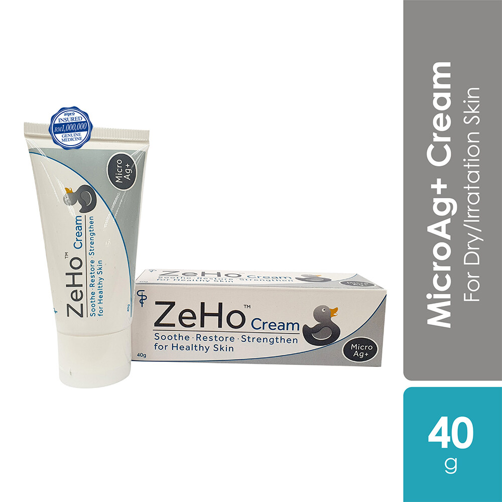 Alpro Pharmacy Zeho Microag+ Cream 40g | For Dry/Irritation Skin | Lazada