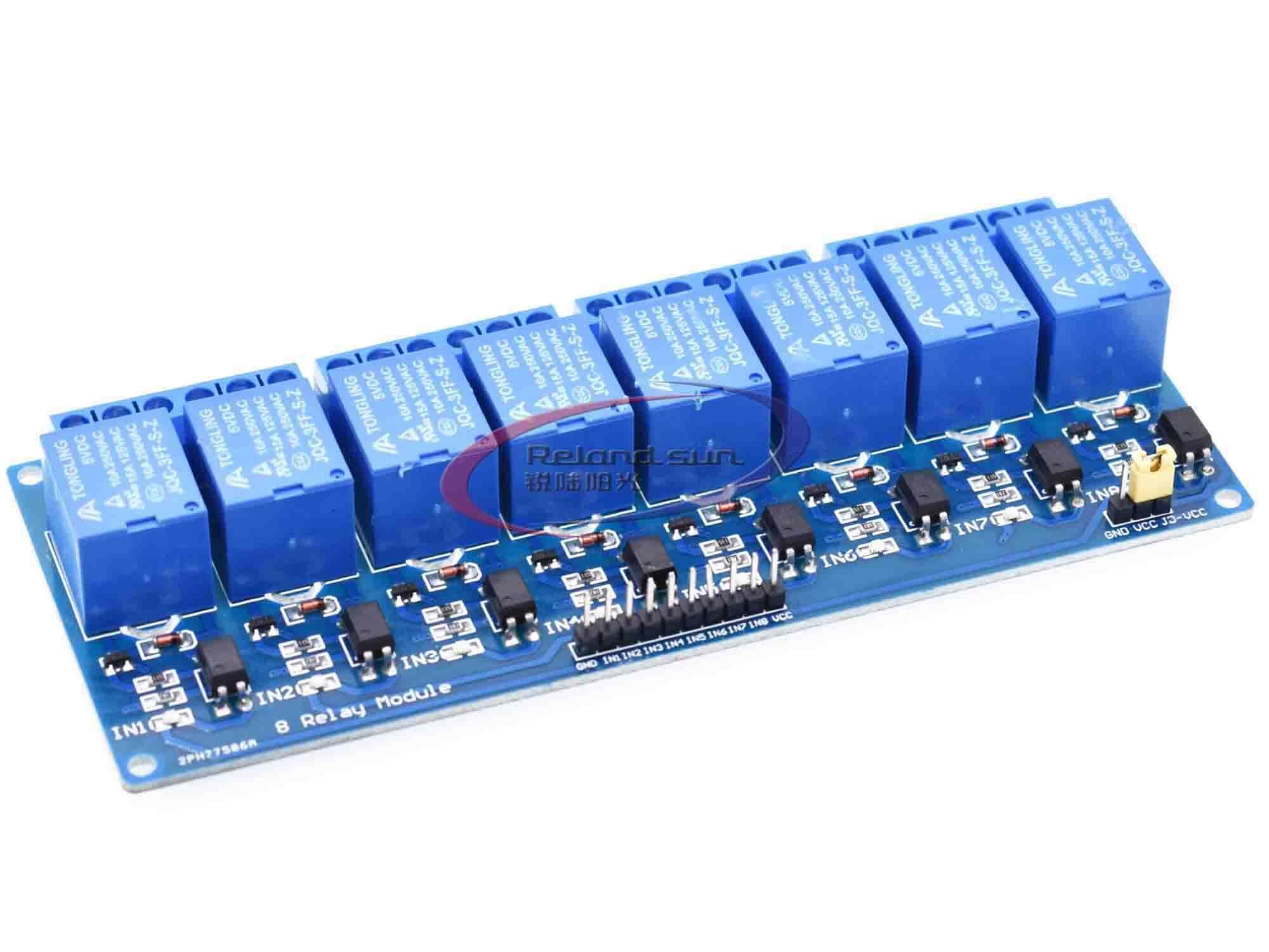 5V 12V 24V relay module, with optocoupler relay output 1/2/4/6/8-way relay module | Lazada
