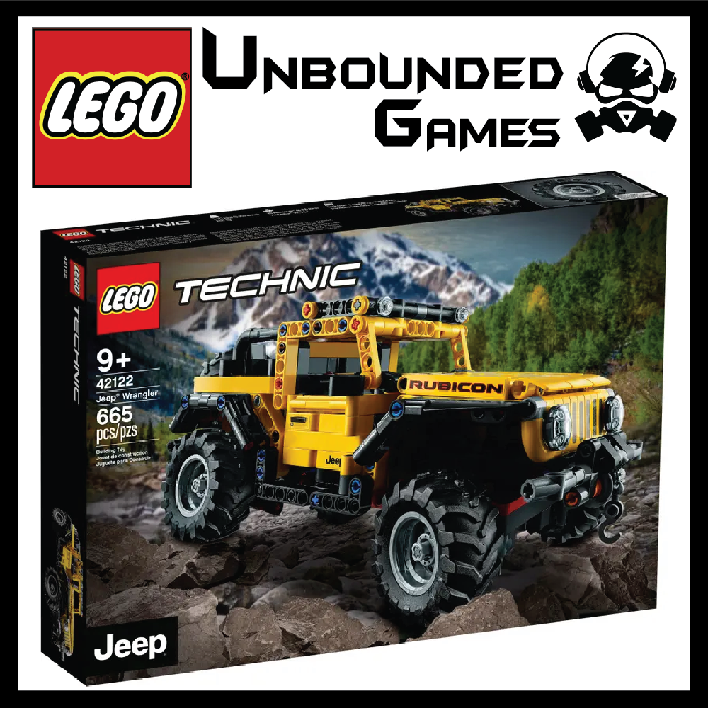 Lego 42122 Technic Jeep Wrangler - 665 Pieces | Lazada