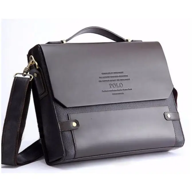 EverSky Videng POLO กระเป๋าหนังแท้ผู้ชาย,กระเป๋าธุรกิจสะพายไหล่กระเป๋า ...