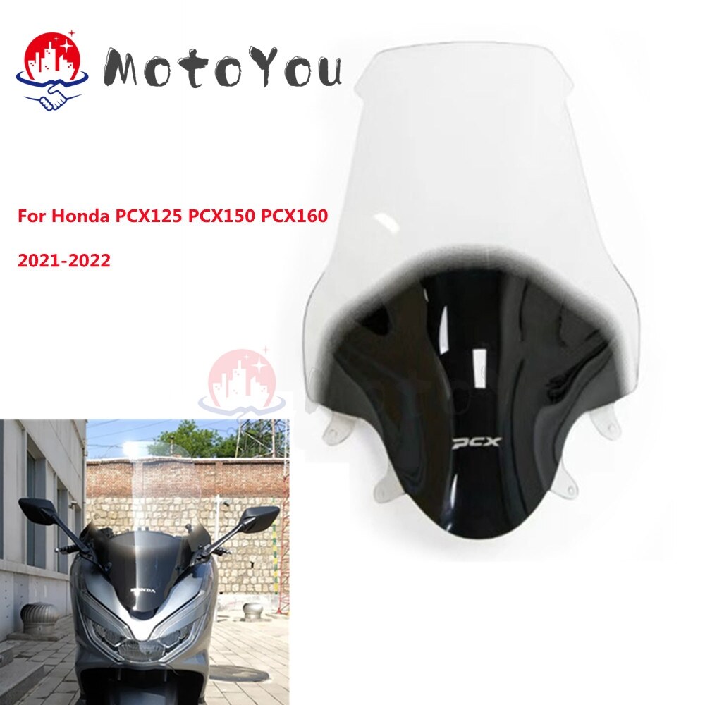 For Honda PCX125 PCX150 PCX160 2021 2022 Motorcycle Windshield ...