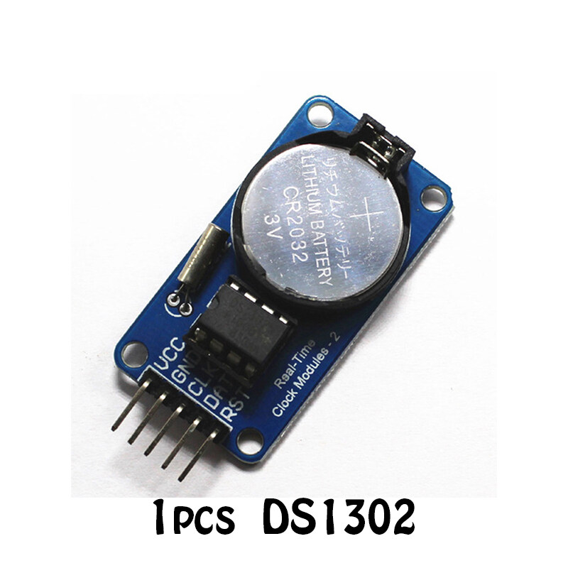 โมดูลนาฬิกาแบบเรียลไทม์ DS1302 RTC ใช้สำหรับเมษายนแขน SMD ของ Arduino ...