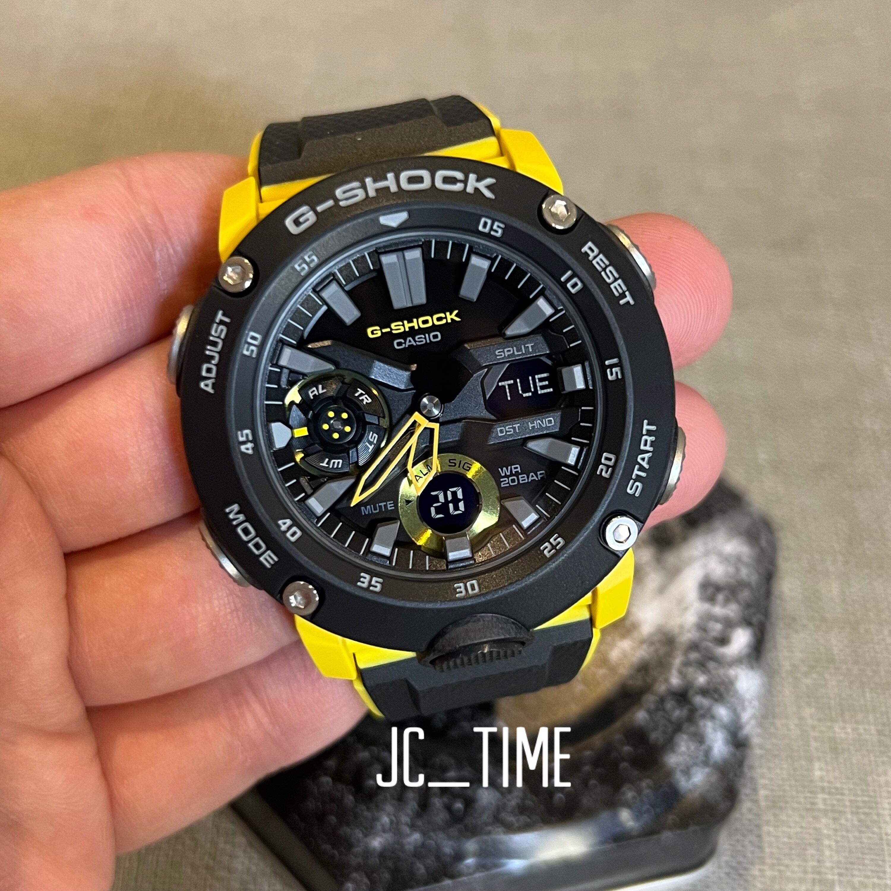 CASIO G-SHOCK Carbon Core Guard GA2000-1A9 100% Authentic. GA2000 / GA ...