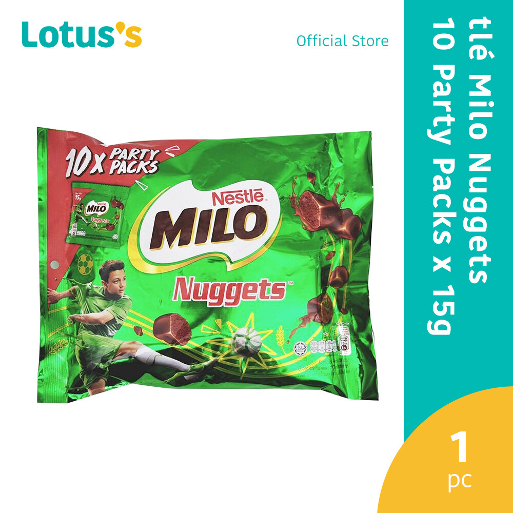 Nestle Milo Nuggets (10 Party Packs x 15g) | Lazada