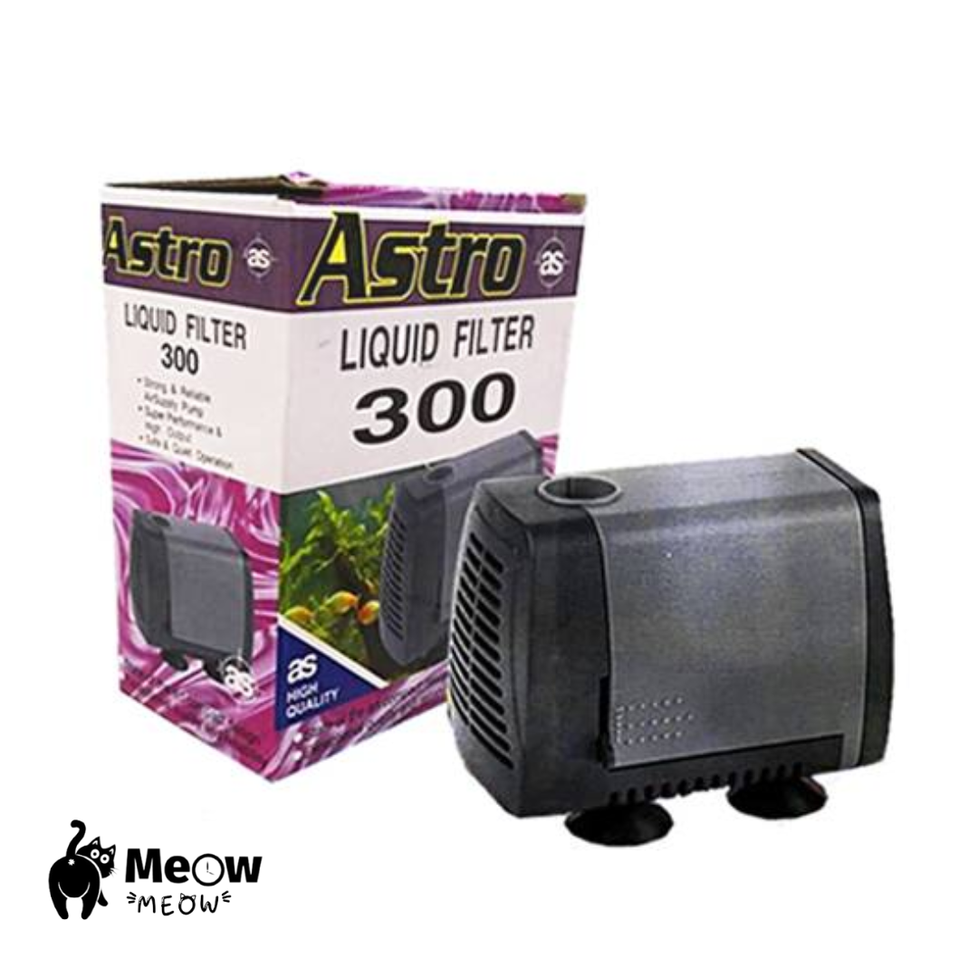 Astro Power Liquid Filter Aquarium Submersible Water Pump (300 / 500 ...