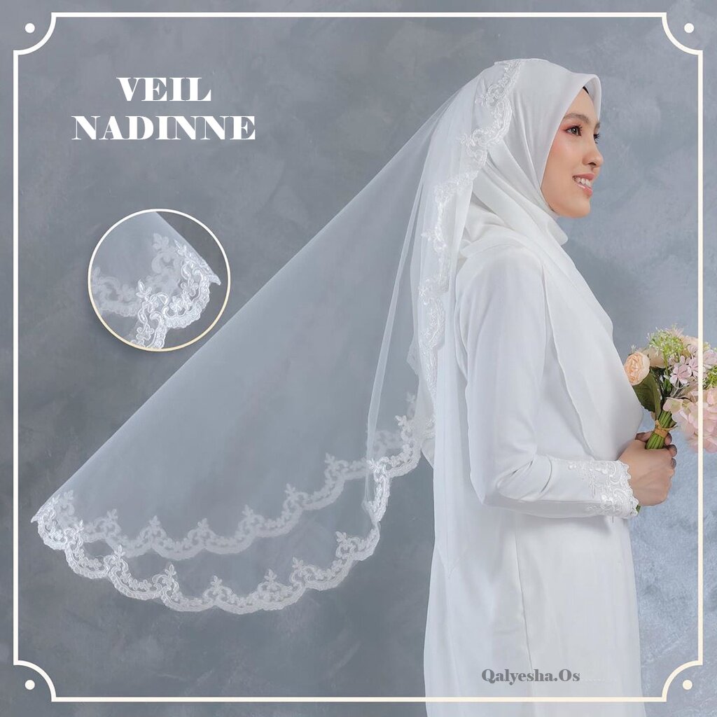 Veil Kahwin | Veil Tunang | Veil Nikah Ready Stock [PROMOSI RAYA VIRAL ...