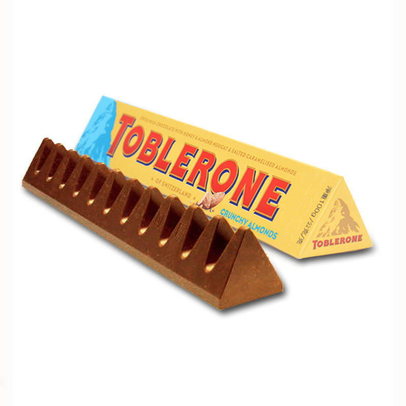XUPAI 100g นำเข้า Toblerone Swiss Triangle มินิช็อกโกแลตนมแท่ง Black ...