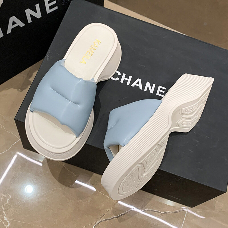 สวมรองเท้าแตะและรองเท้าแตะ Croc Women 'S 2022 Summer New High-End ...