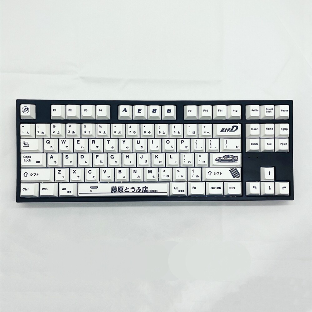 Initial D Fujiwara Tofu Shop Theme Keycap AE86 OEM Cherry Profile PBT ...